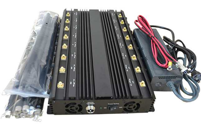 Wide Frequency Jamming Device 3.5G Blocker 16 Antennas