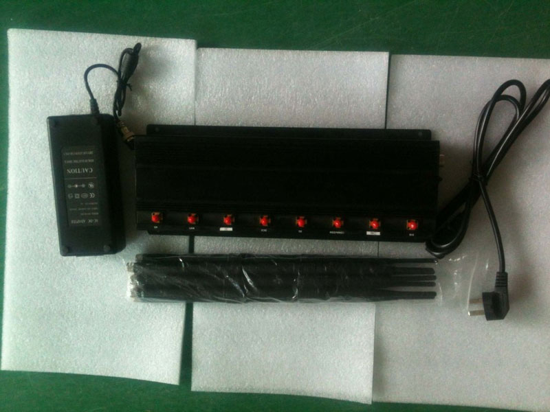 Jamming Signal GSM 3G 4G Wifi Bluetooth High Power Desktop Device Blocker