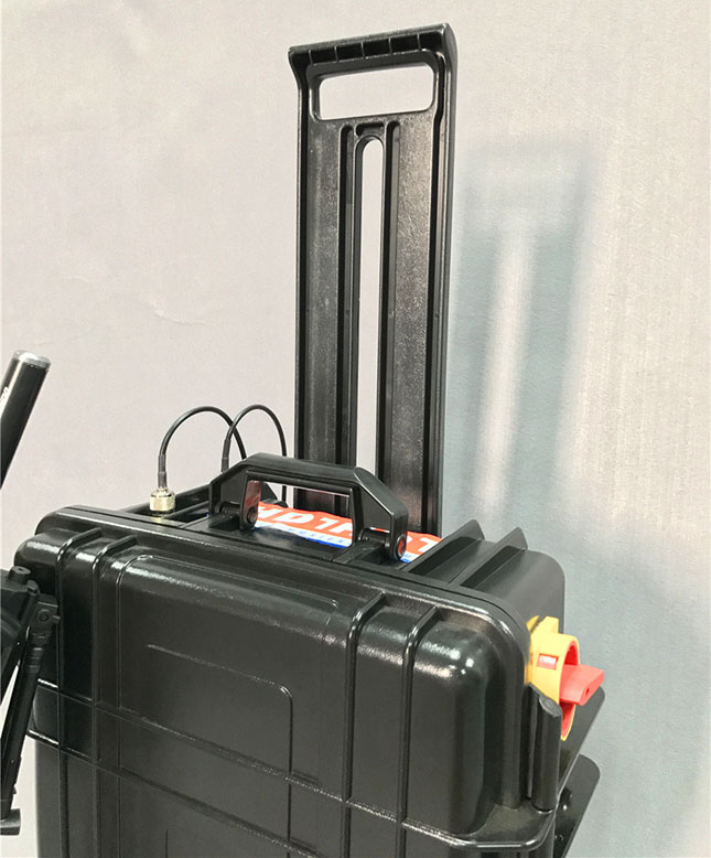 Trolley Box UAV Jammer Drone Defender with Directional Antenna